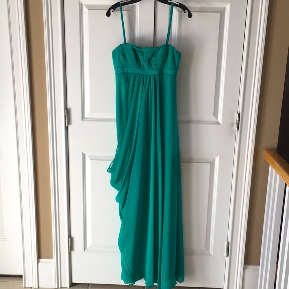 Pretty Emerald Green Prom Dress Full Length - Gem
